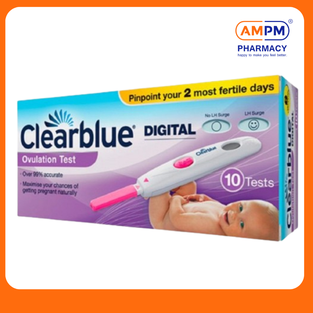 CLEARBLUE OVULATION TEST 10's | Shopee Philippines