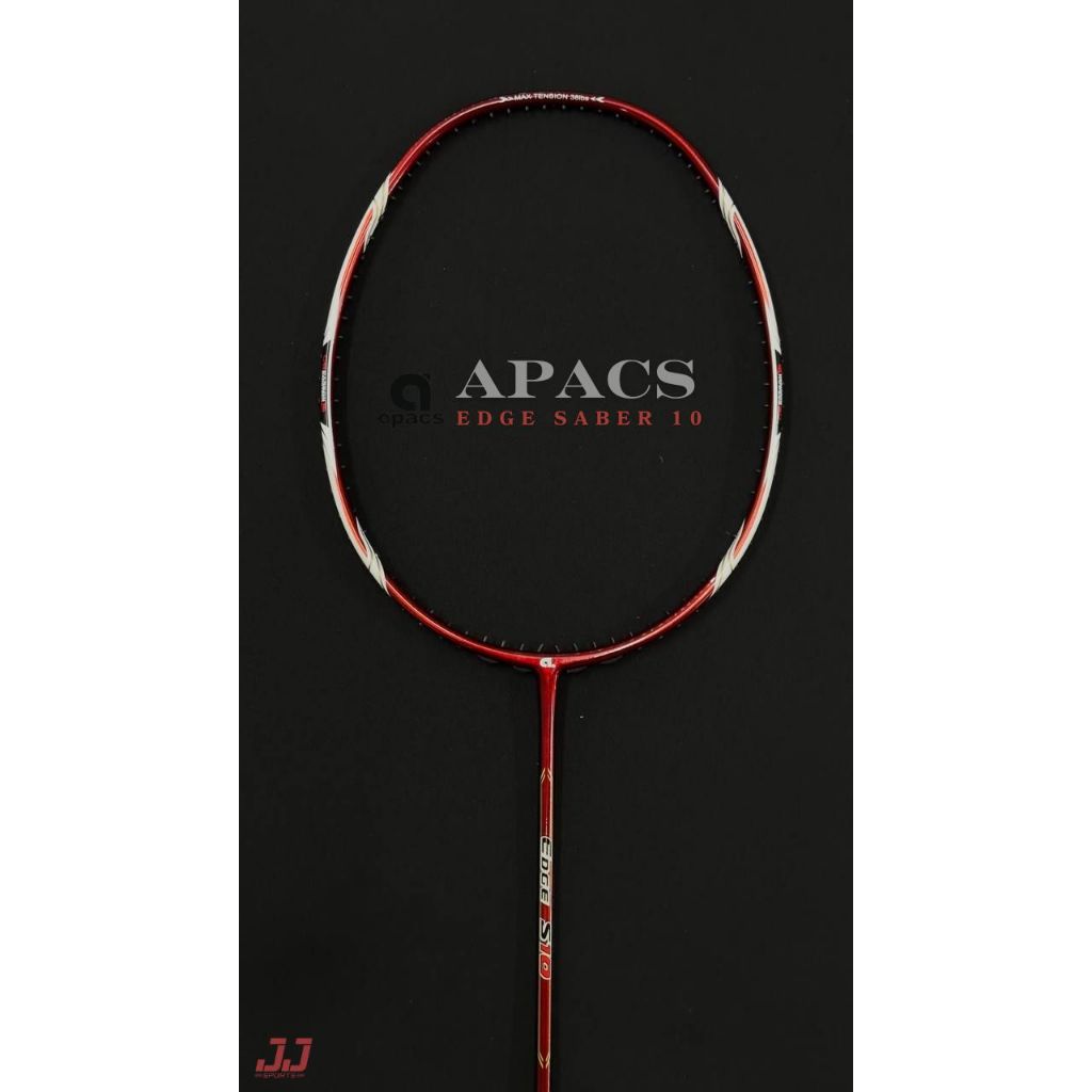 Apacs Edge Saber 10 Maroon(MAX 38LBS) Badminton Racket | Shopee Philippines