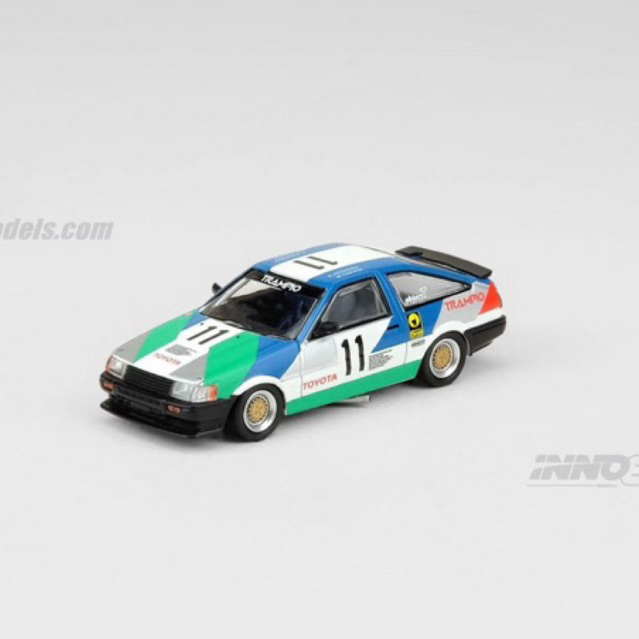 INNO64 TOYOTA COROLLA AE86 LEVIN 11 ALL JAPAN TOURING CAR CHAMPIONSHIP ...