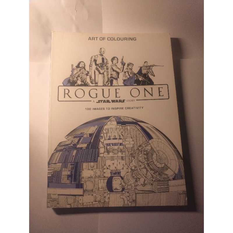 pre-loved Art Of Coloring Star Wars: Rogue One | Shopee Philippines