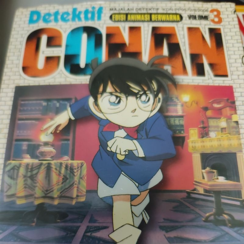 DETECTIVE CONAN Comic COLOR EDITION (preloved) Language | Shopee ...