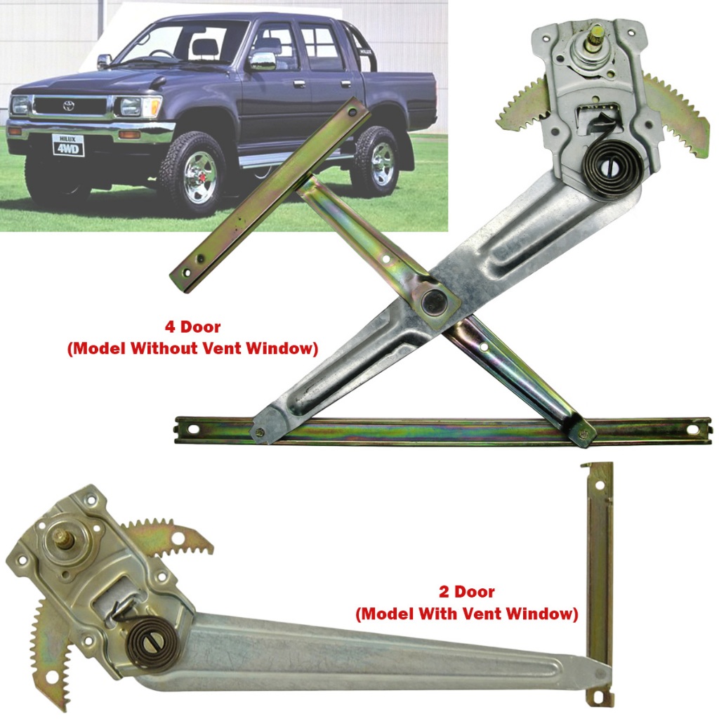 Manual Window Regulator Door Window Gear For Toyota Hilux LN106 LN107 ...