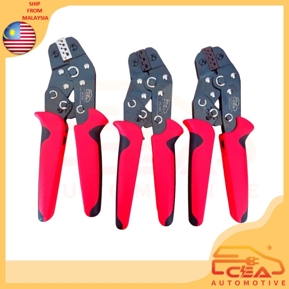 CRIMPING TOOL PLIERS SET WIRE CRIMPING JAW PROFESSIONAL NON INSULATED ...