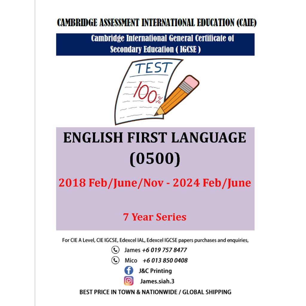 Cambridge Igcse Past Year Papers English First Language 0500 Paper 1,2 ... Cambridge Igcse Past Year Papers English First Language 0500 Paper 1,2 ...
