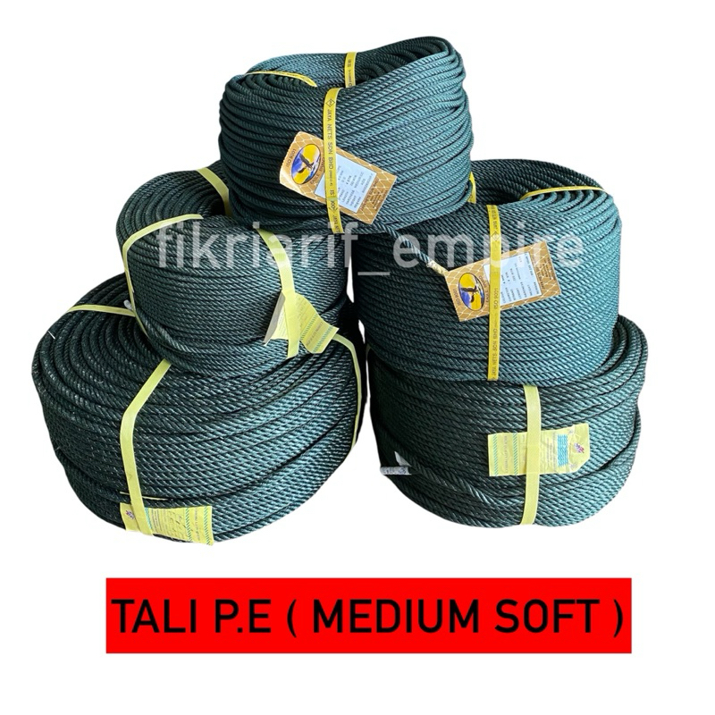 TALI P.E 8MM -EAGLE BRAND JAYA PE ROPE POLYETHYLENE ROPE & WATER DRAGON ...