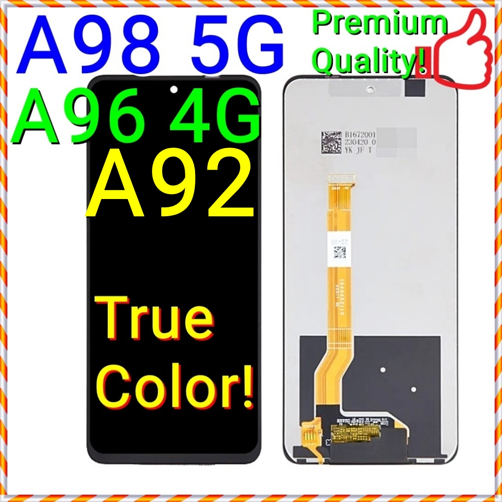 (True Color) NEW IPS LCD Display Touch Screen Digitizer Set Oppo A98 5G ...