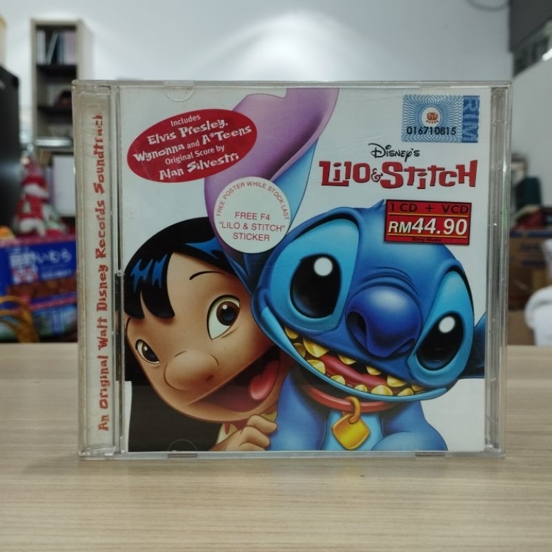 (CD+VCD) Disney Lilo & Stitch: An Walt Disney Records Soundtrack / OST | Shopee Philippines
