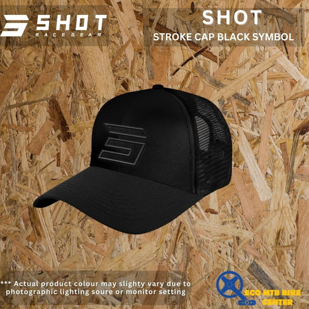 SHOT STROKE BLACK SYMBOL CAP | Shopee Philippines