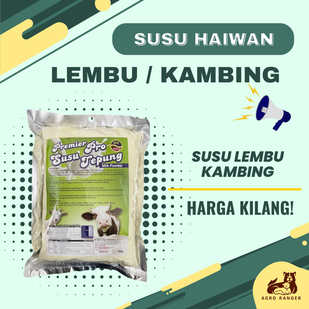 Premium cow's milk 1KG for goats and calves goat's milk milk milk for ...