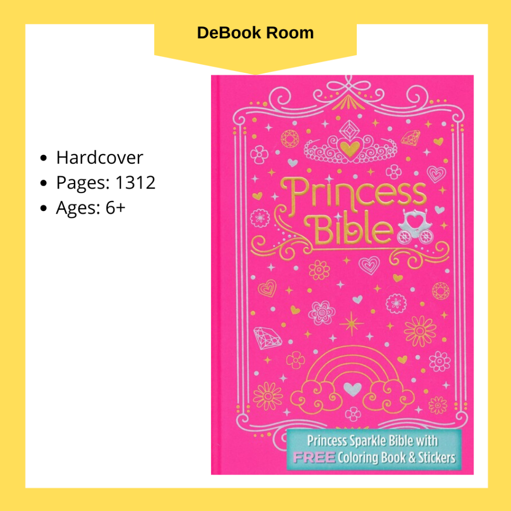 ICB Princess Bible with Coloring Sticker Book | Shopee Philippines