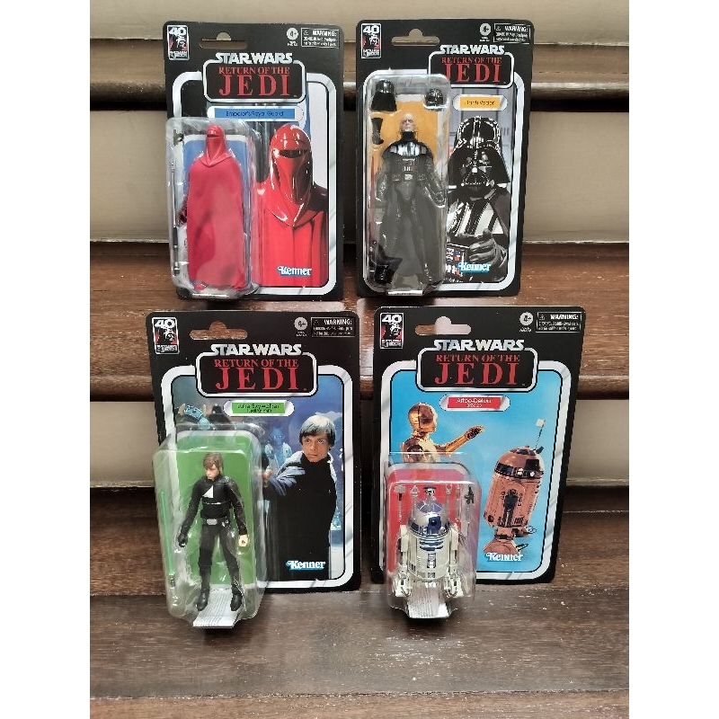 Star Wars the Black Series 4 pcs R2-D2 Darth Vader Luke Skywalker ...