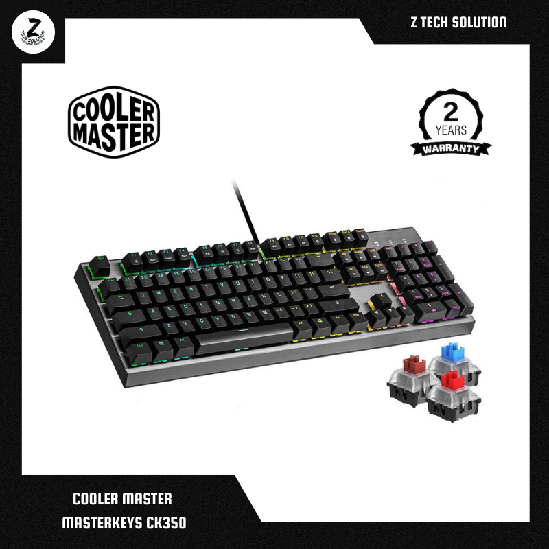 Cooler Master CK350 RGB Mechanical Gaming Keyboard | Shopee Philippines