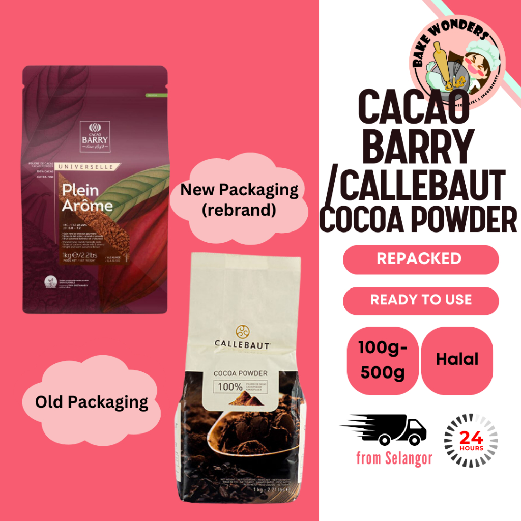 Callebaut Cocoa Powder/ Chocolate Cocoa Powder/ Cacao Barry Plein Arome ...