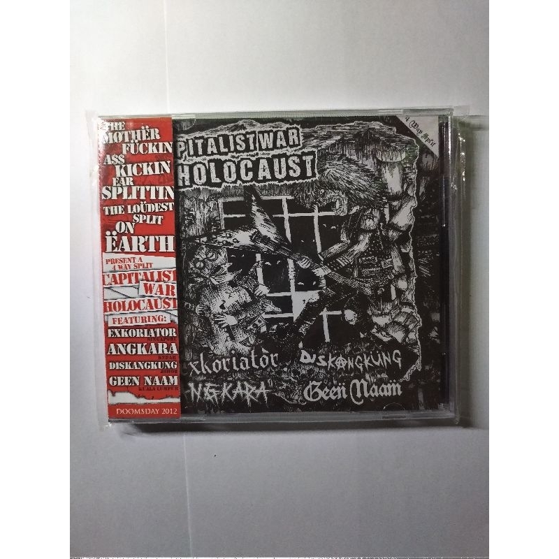 4 Way Split d-beat/crust/thrash punk Split CD | Shopee Philippines