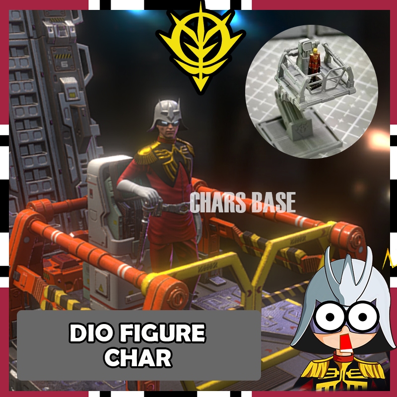 RESIN MINIATURE CHAR AZNABLE WITH STAND DIORAMA FIGURE | Shopee Philippines