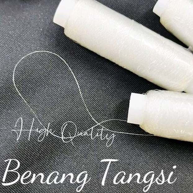 Benang Tangsi / Transparent Nylon Thread / Benang Lutsinar | Shopee ...
