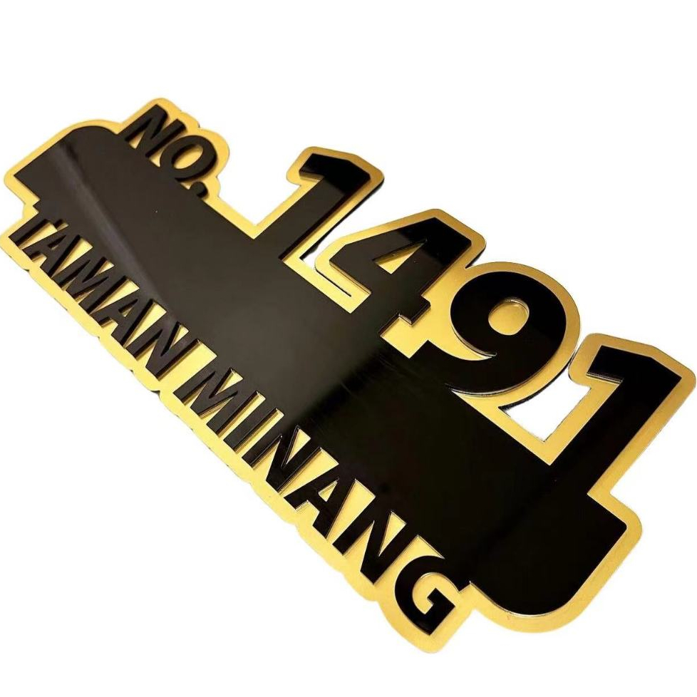 Double Layer House Number House Number Home Address Sign Board House ...