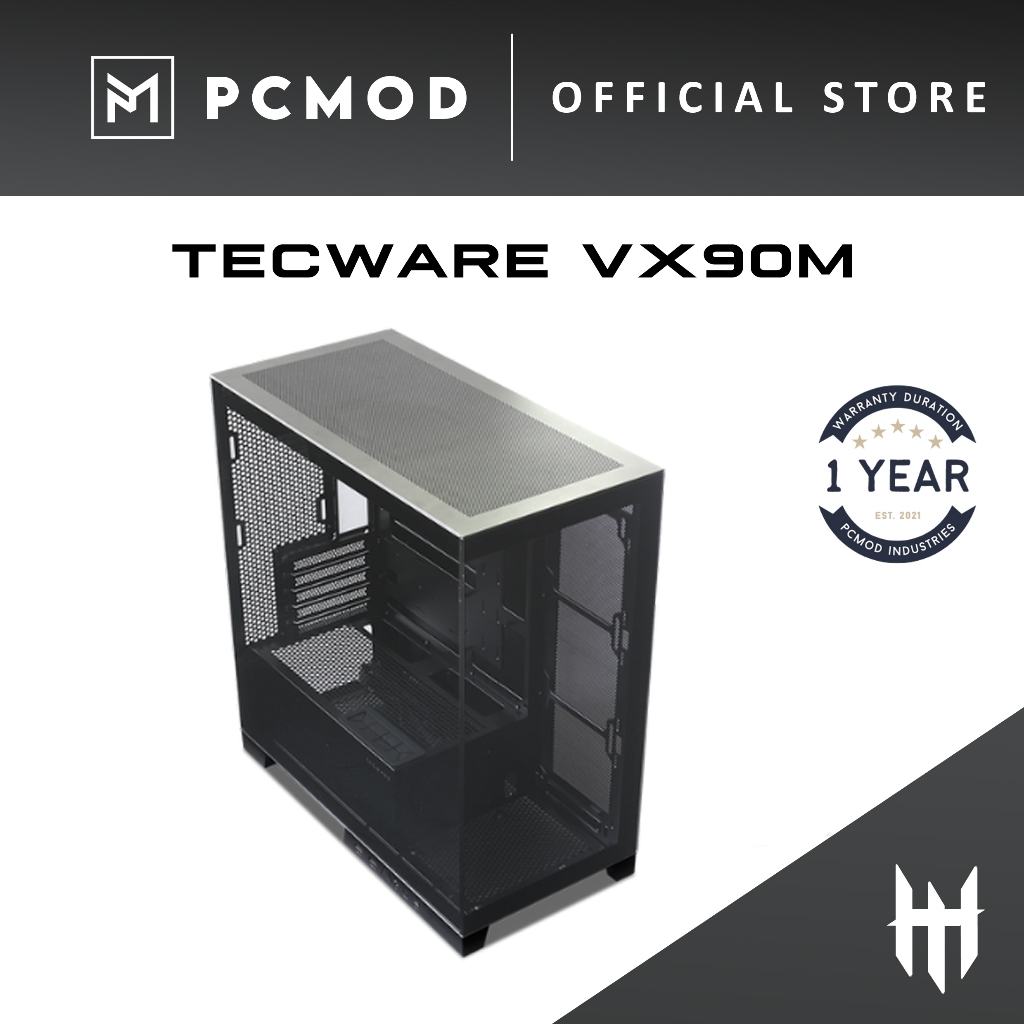 Tecware VX90M Tecware Panoramic mATX Computer Casing PCMOD | Shopee ...