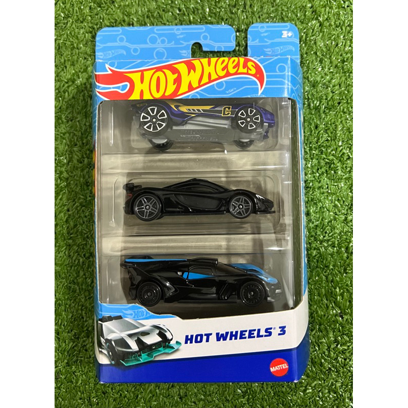 Hot Wheels 3 Pack / 3-Pack 2023 (Carbonic,Mclaren P1,Bugatti Bolide ...
