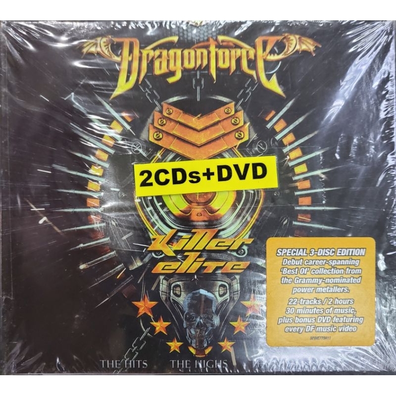 Dragonforce - The Hits The Highs The Vids (2CDs+DVD) | Shopee Philippines