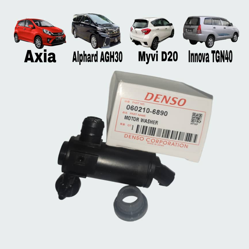 DENSO-WIPER TANK MOTOR -P/MYVI D20N 2018 YEAR,P/AXIA,T/INNOVA 2016YEAR ...