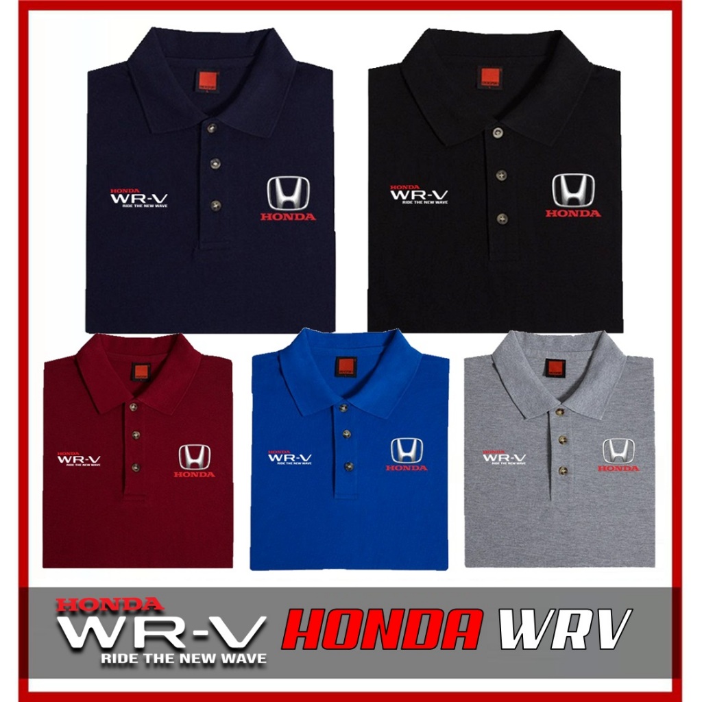 HONDA WRV POLO TSHIRT CIVIC ACCORD CITY CRV HRV COLLAR HONEYCOMB POLO ...