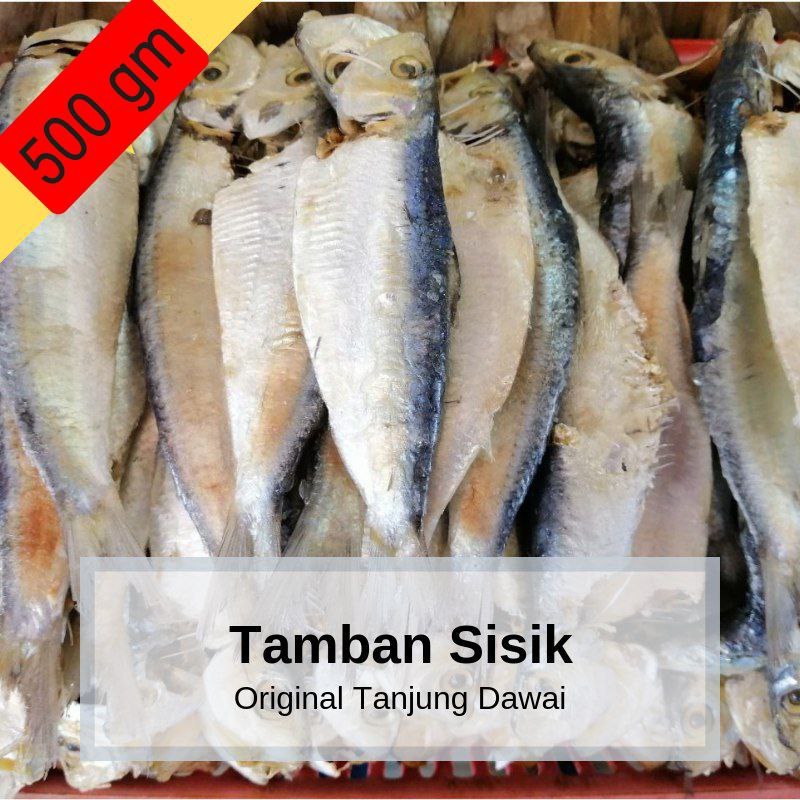 Tanjung Dawai Dried Fish Tamban Sisik Salted Fish 500g Delicious Fresh ...
