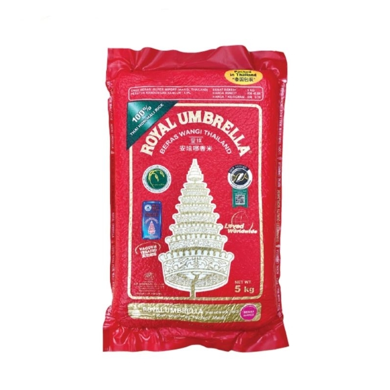 Royal Umbrella Premium Fragrant Rice (5kg) | Shopee Philippines