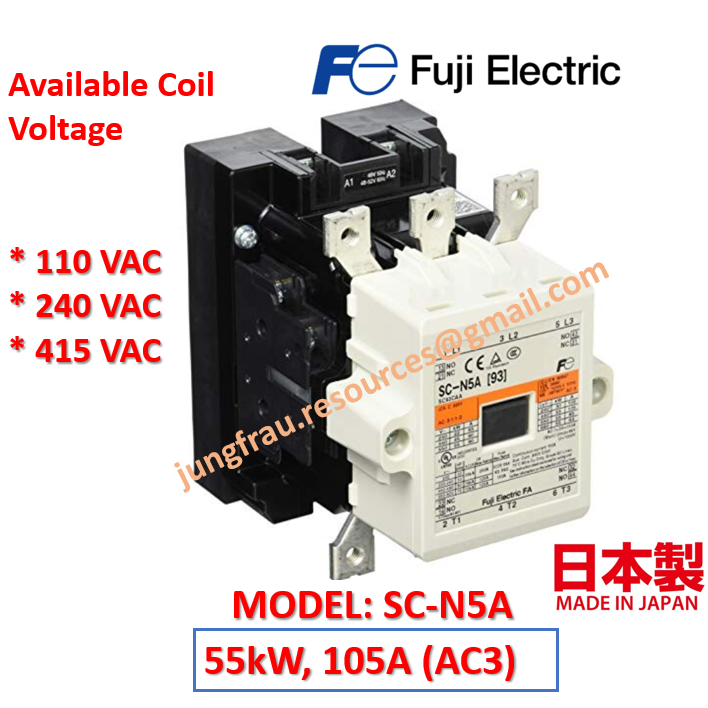 FUJI ELECTRIC SC-N5A CONTACTOR (AC) | Shopee Philippines