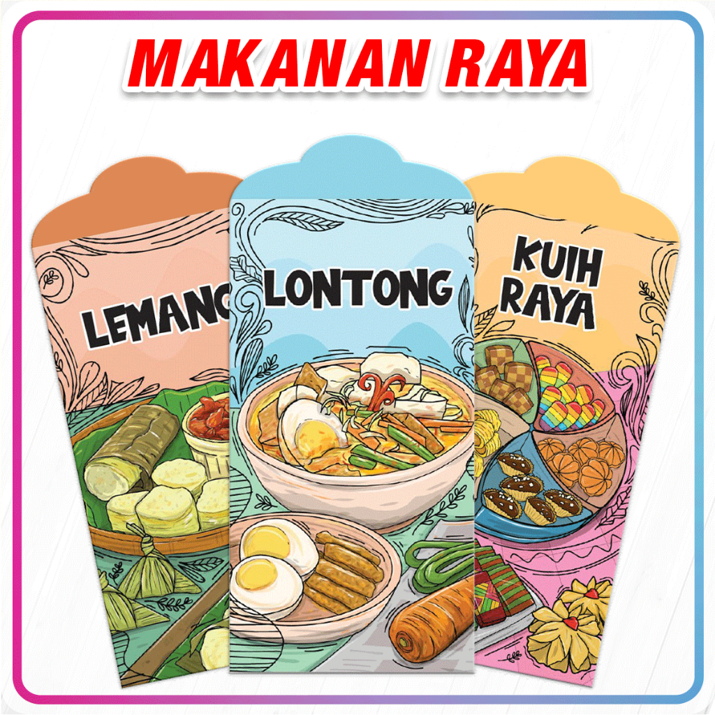Sampul Raya Makanan Raya 2024 Makanan | Shopee Philippines