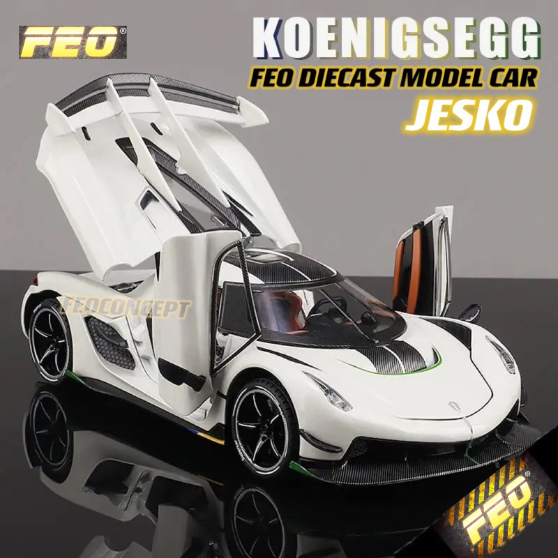 FEO Koenigseg Jesko Diecast Car Model Alloy Car Diecast Model Toy ...