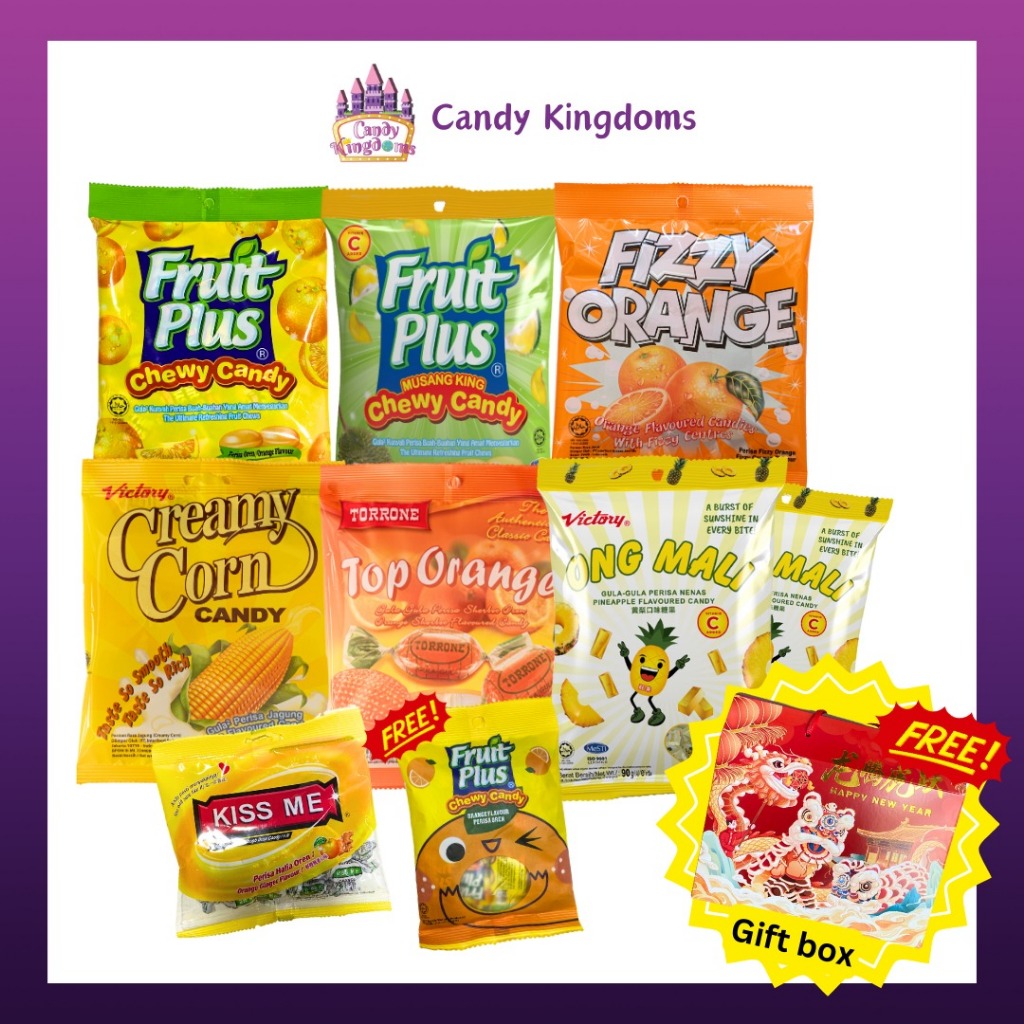 Bundles Box 8 Set Chewy Candy & Hard Candy (HALAL) | Shopee Philippines