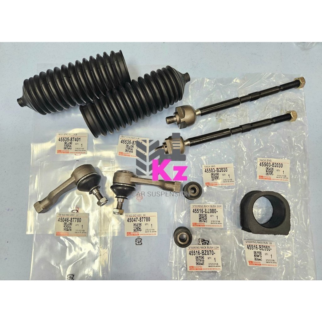 PERODUA VIVA 2007 - 2014 - 9 IN 1 SET - STEERING REPAIR KIT(STEERING ...