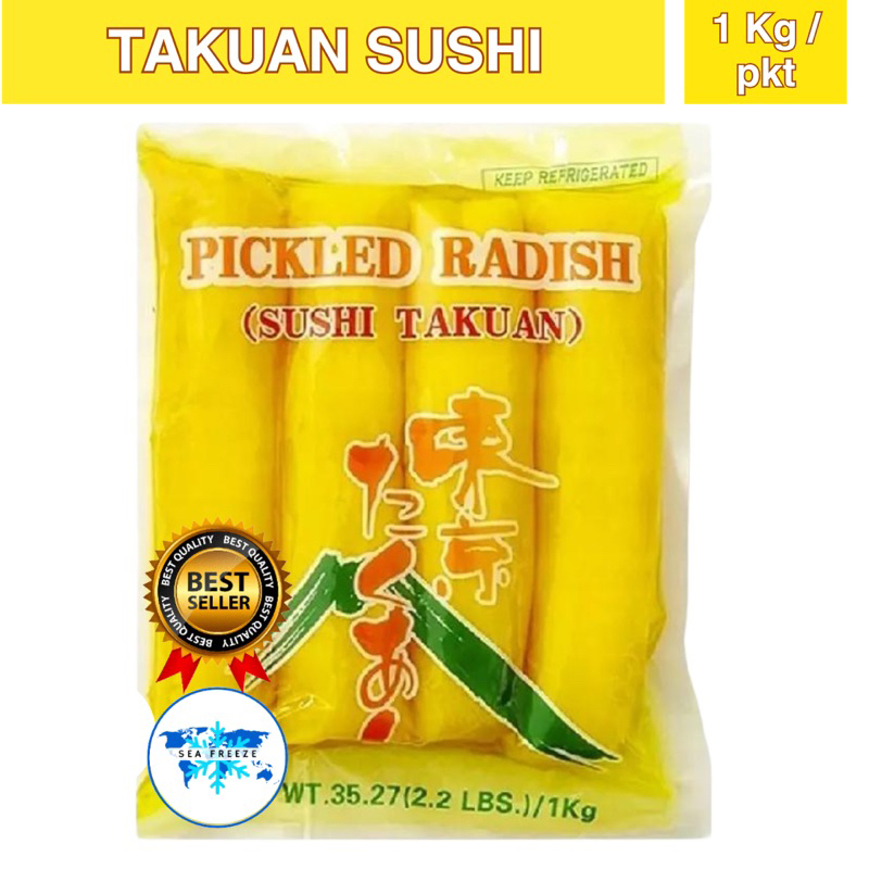 Takuan Sushi Pickled Radish 1Kg | Shopee Philippines