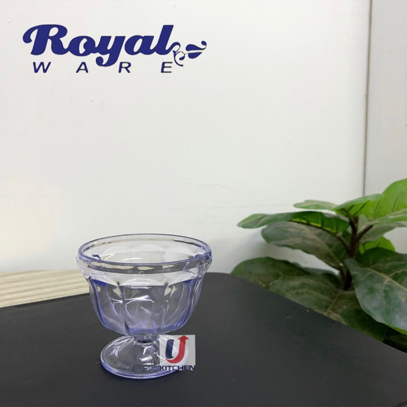D2727 (SET OF 6) 450ml Transparent Ice Cream Cup Tumbler / Cawan ABC ...