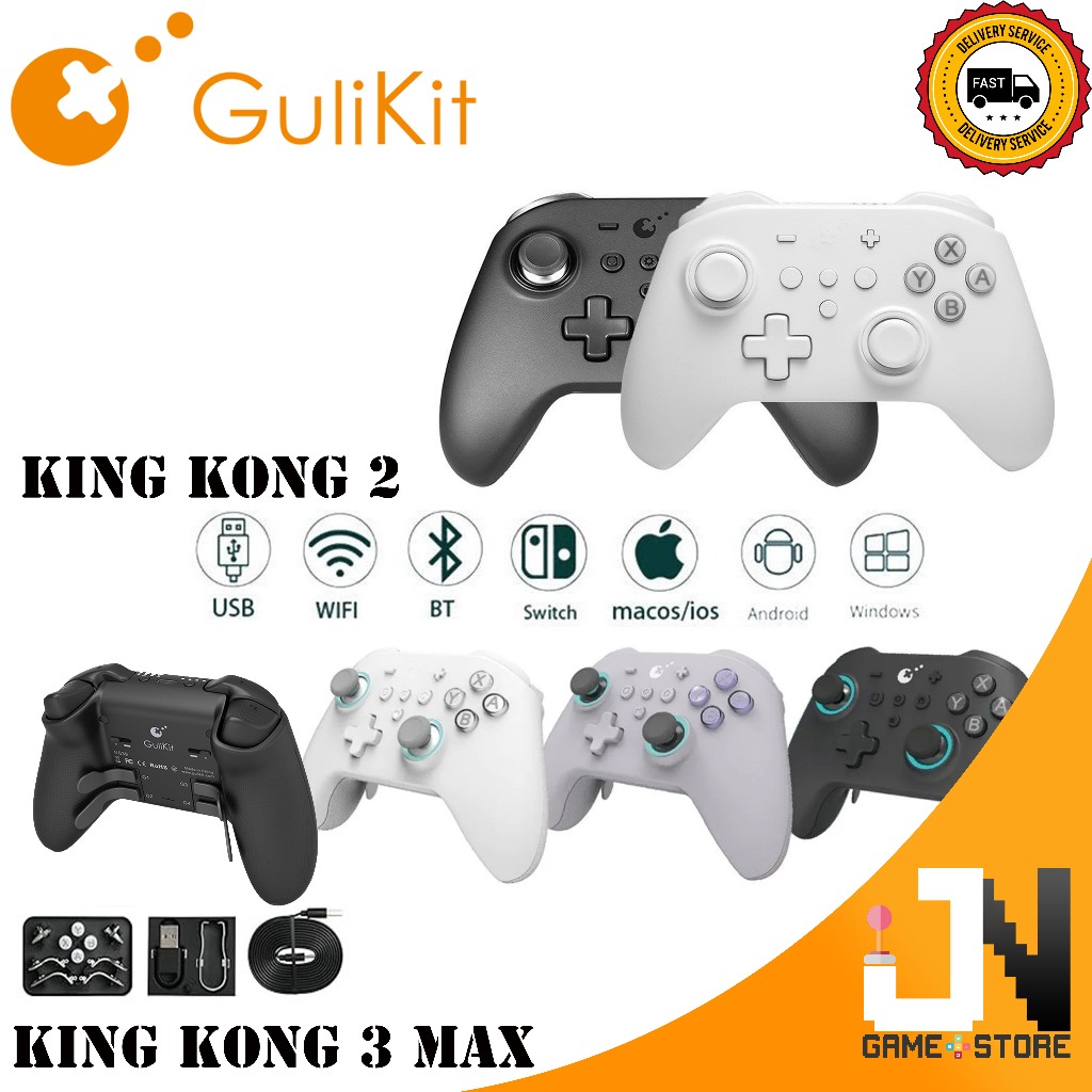 Gulikit King Kong 3 Max / 2 Pro Controller for Nintendo Switch / PC ...