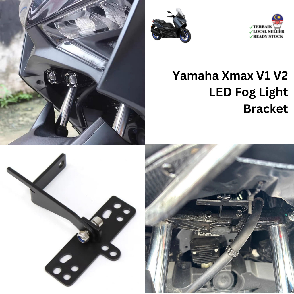 Xmax V1 V2 LED FOG Light Bracket /Lamp Bracket | Shopee Philippines