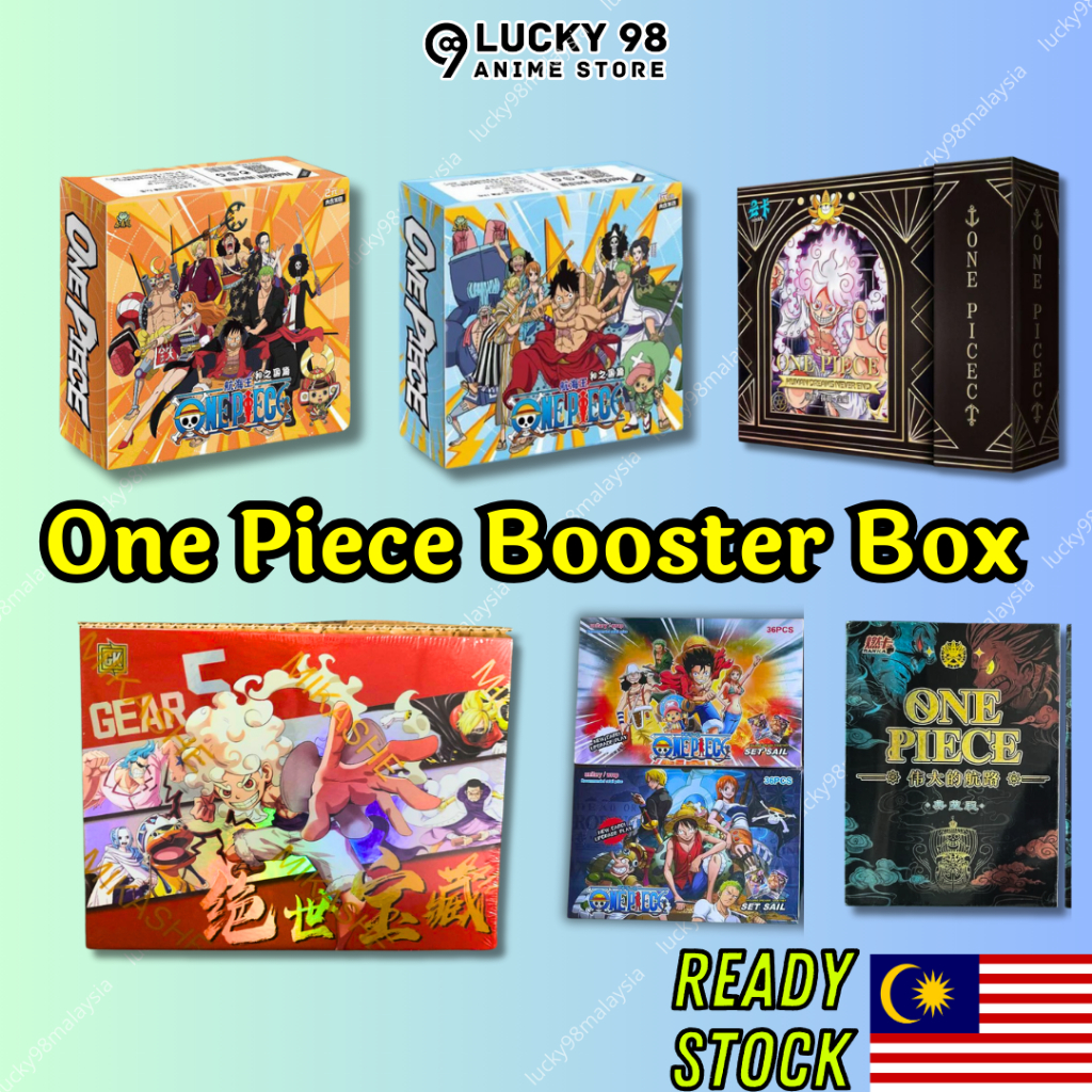 One Piece Card Game tcg ccg Booster Box Luffy Collection Official Card ...