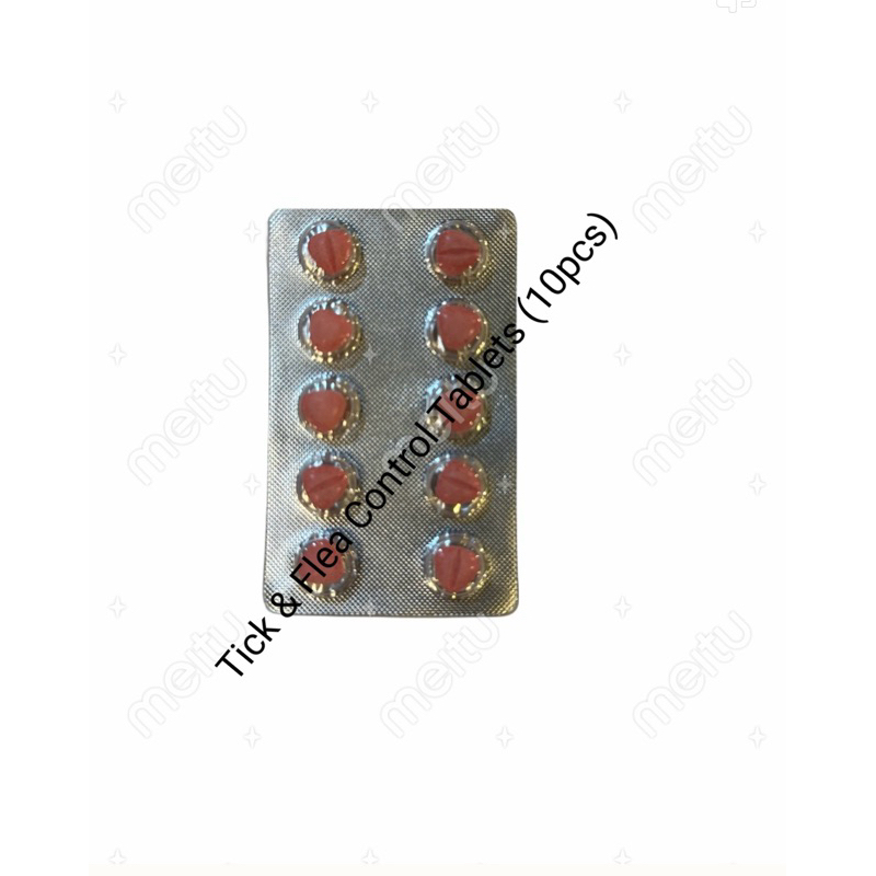Anti Tick & Flea Tablets (10 pcs) | Shopee Philippines