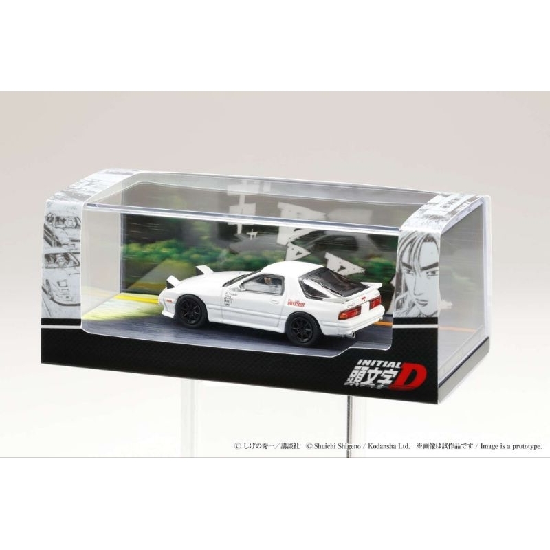 1/64 Hobby Japan Mazda RX-7 (FC3S) Infini/ Initial D w/ Ryosuke ...