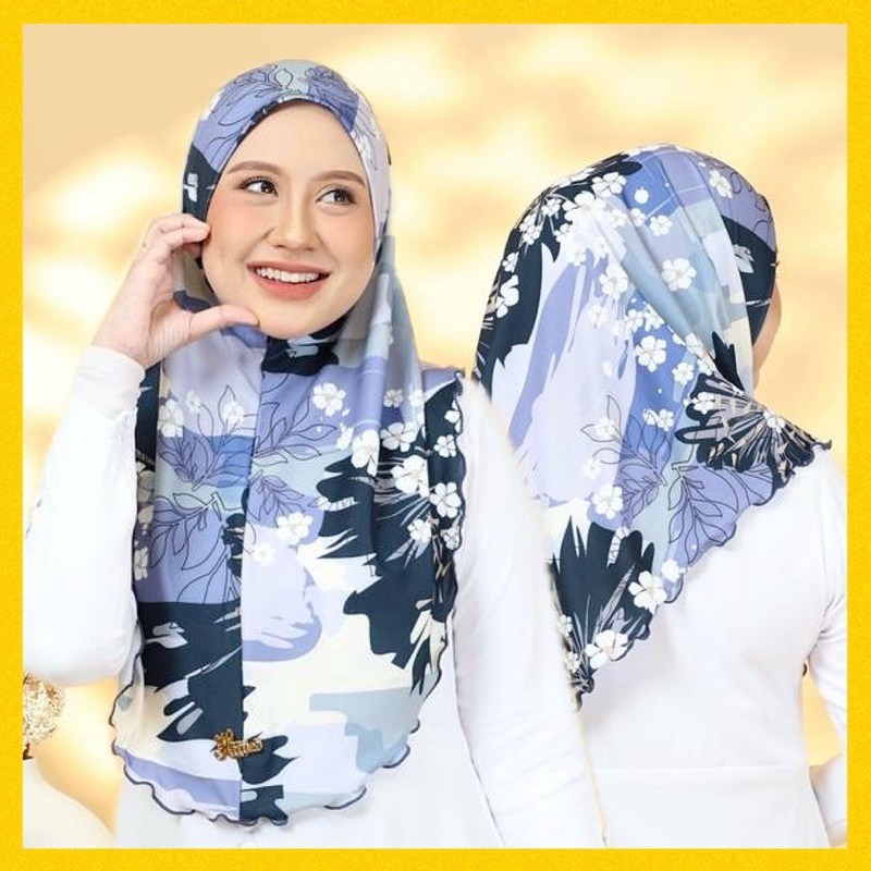 Tudung Sarung Bawal Instant Taya Beat Pattern Faeza Elai - Area 45 ...