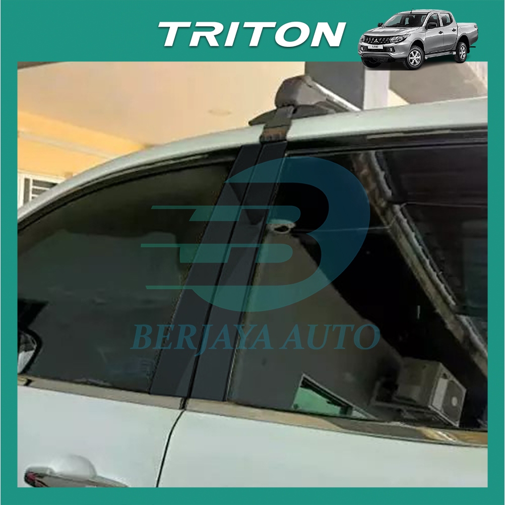 Mitsubishi Triton L200 Door Pillar Black Design Full Center Pillar ...