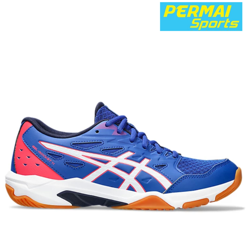 ASICS Shoe Gel Rocket 11 (Women) (Asics Blue/White) | Shopee Philippines