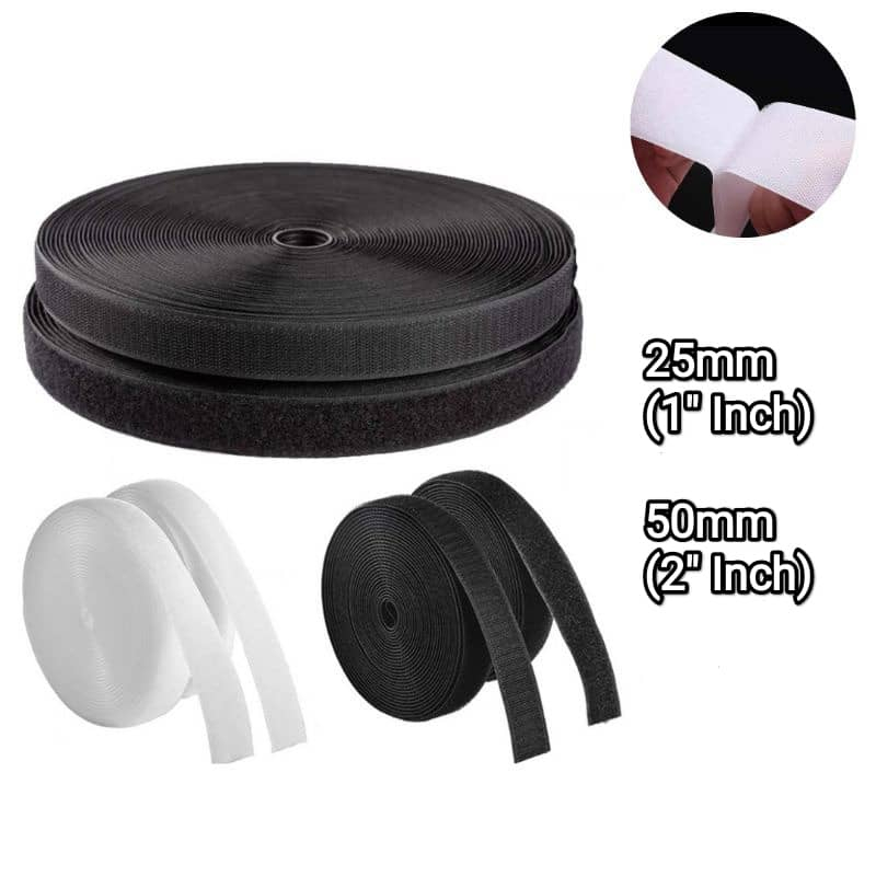 [1'' Inch & 2'' Inch]- Velcro Tape/ Magic Tape/ Magic Tape Hook & Loop ...