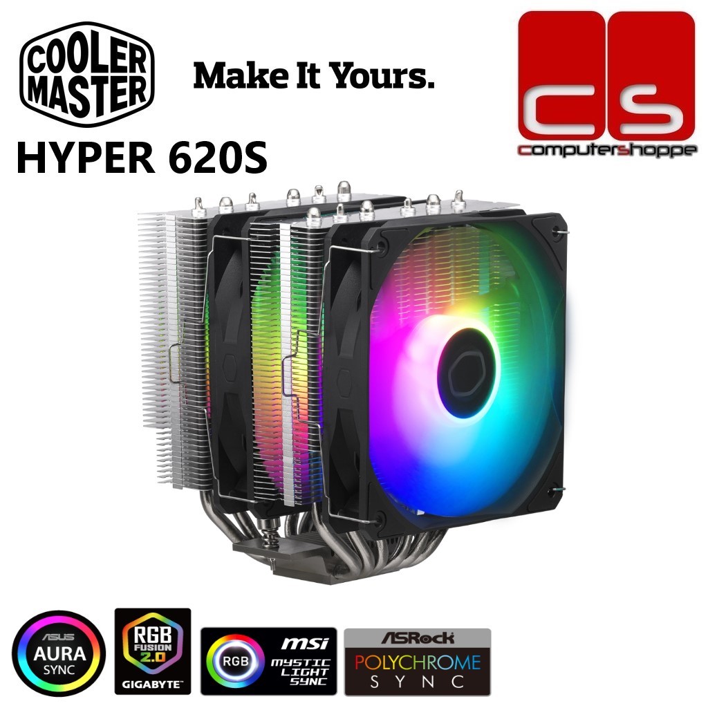 Cooler Master HYPER 620S ARGB CPU Air Cooler | Shopee Philippines