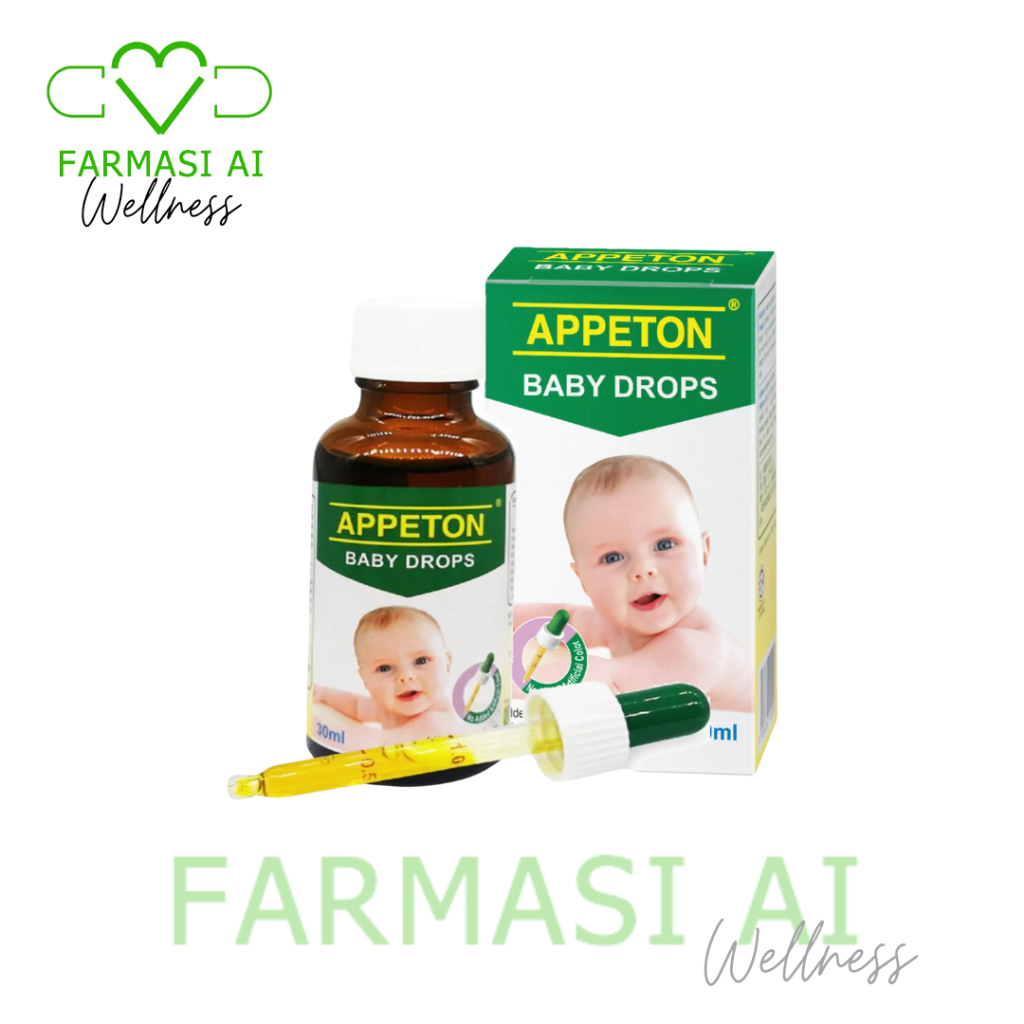 Appeton Baby Drops 30ml (Exp Date: 07/2025) | Shopee Philippines