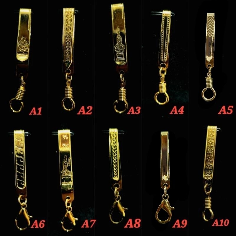 Thai holy object pin/stainless steel stainless steel Amulet Buckle ...