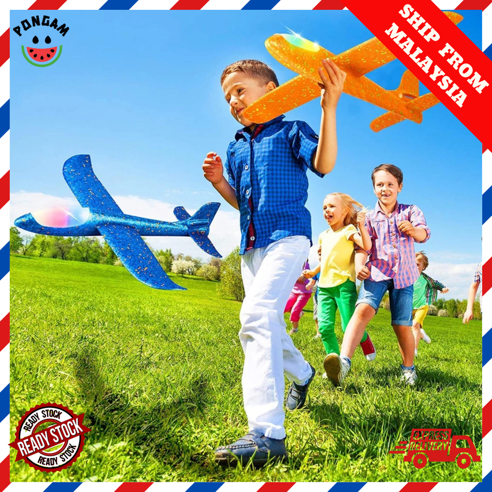 DIY Kids Toys Hand Throw Plane Foam Aeroplane Model Party Bag Fillers ...