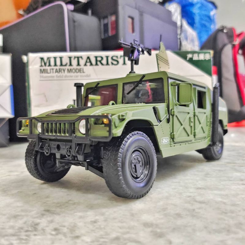Diecast 4x4 Military Humvee US Army Truck Jeep Model Metal Die Cast ...
