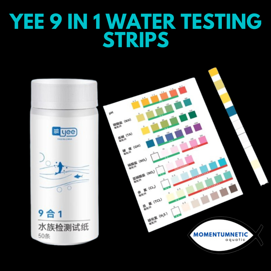 YEE 9 in 1 Water Quality Tester Testing Strip / pH NO2 NO3 CL3 Water ...